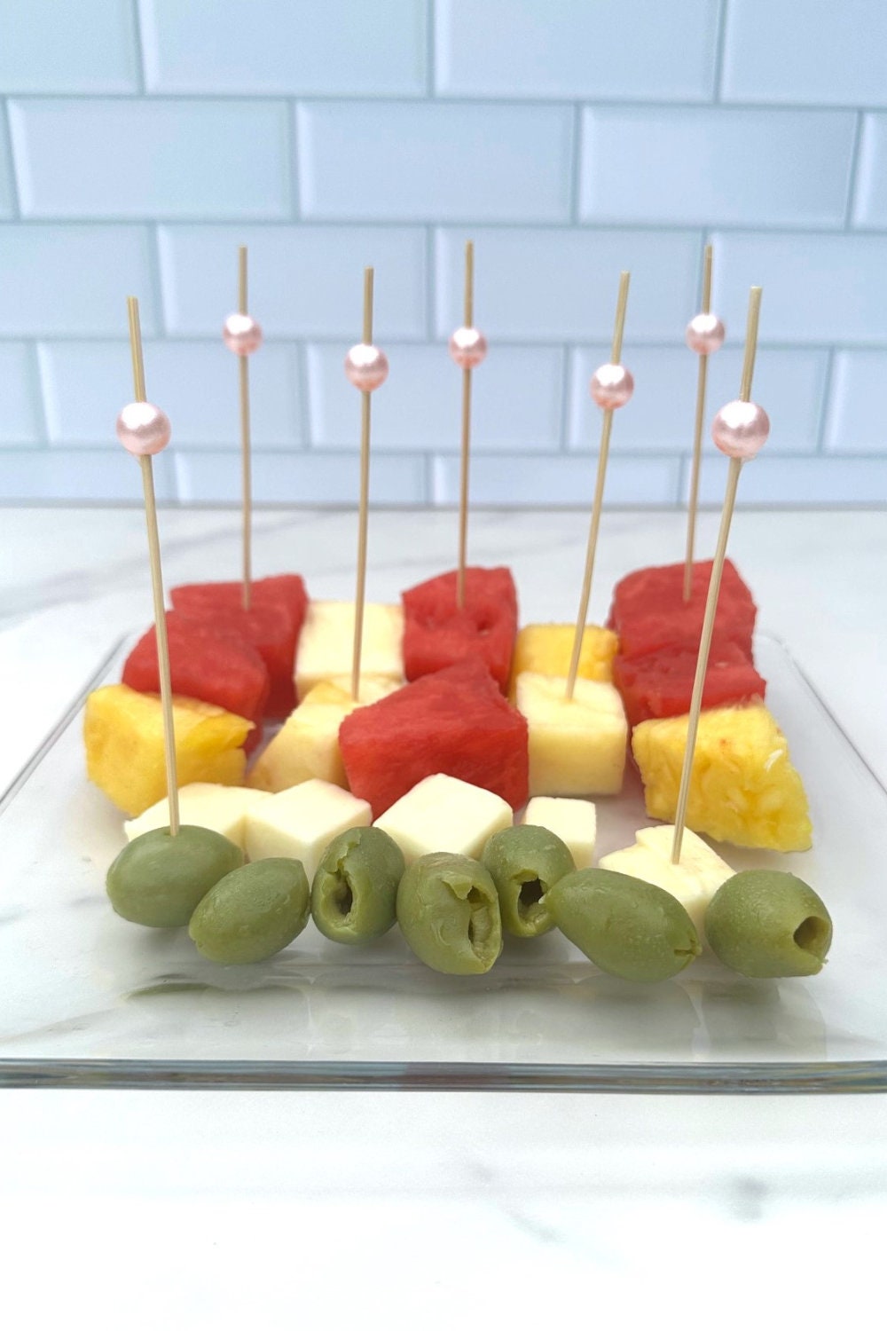 300 Pink Pearl Cocktail Pick Pink Appetizer Toothpicks Wedding Decor ...