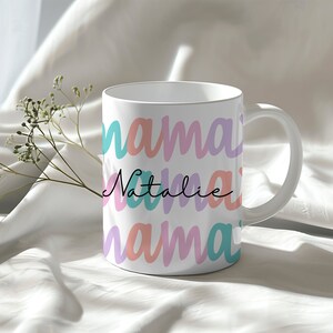 Personalized Name Coffee Mug Custom Mama Mug Mothers Day Gift Mommy ...