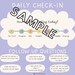 Daily Check-in Poster/mental Health Check-in Poster/ Wellness Worksheet ...