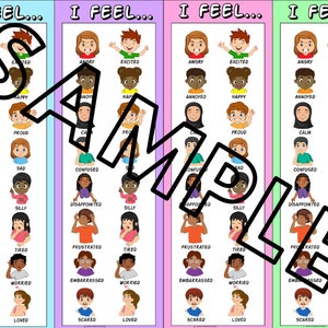 Tableau des sentiments pour les enfants/ Tableau des sentiments ...