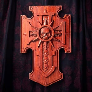 Warhammer 40K Wooden Primaris Bladeguard Shield Relief - Etsy