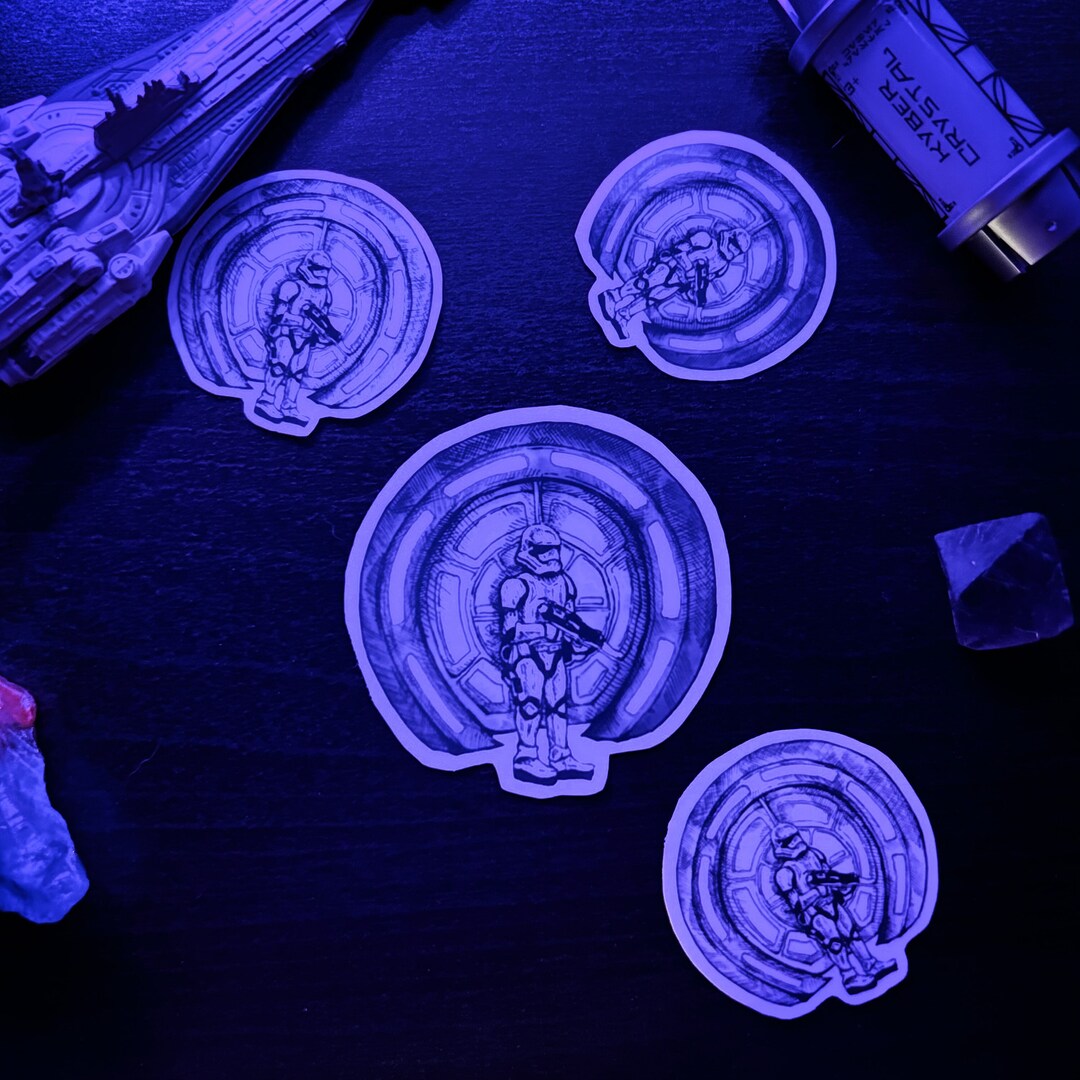 Stormtrooper Galactic Starcruiser Sticker,, - Etsy