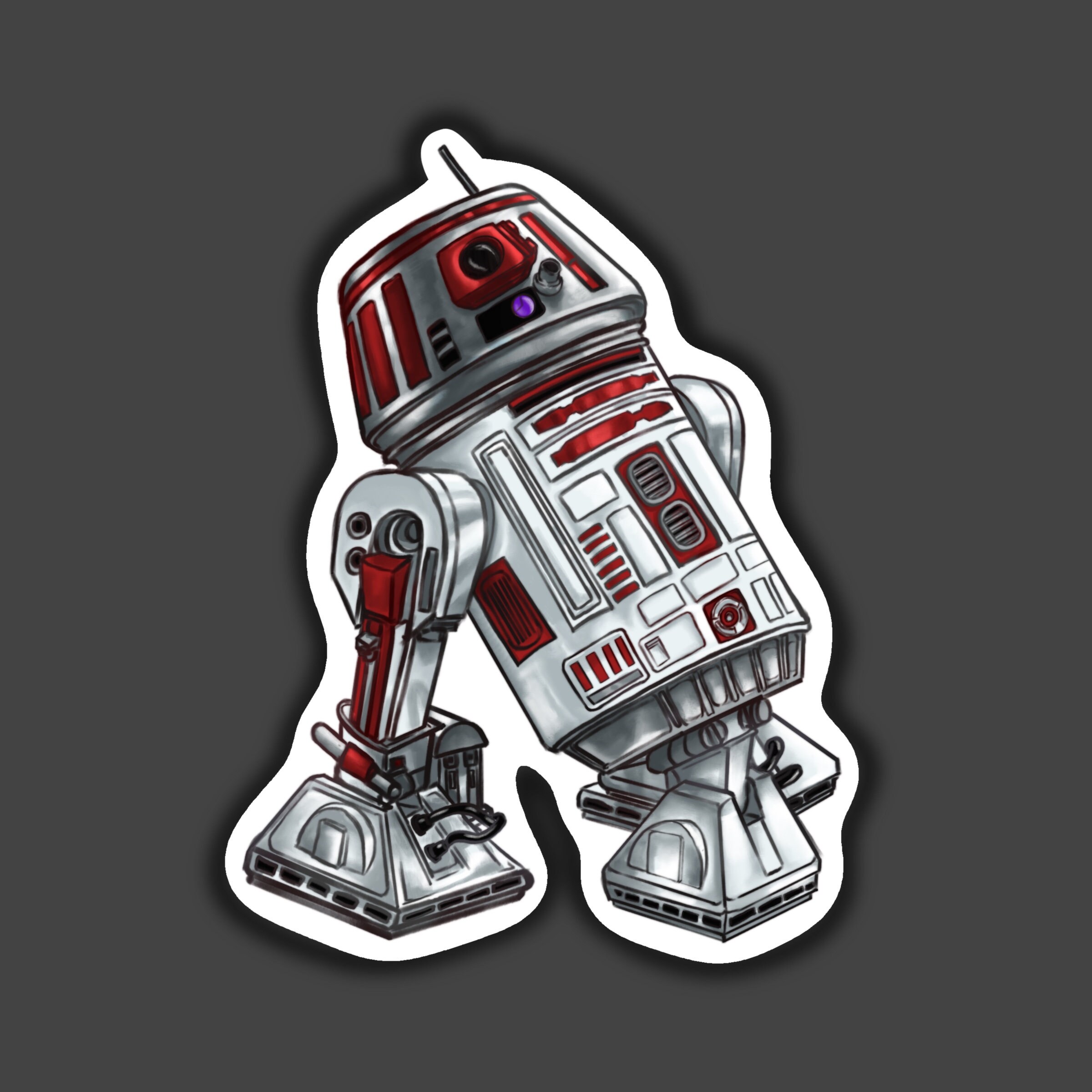 R6-series Astromech Droid Sticker - Etsy