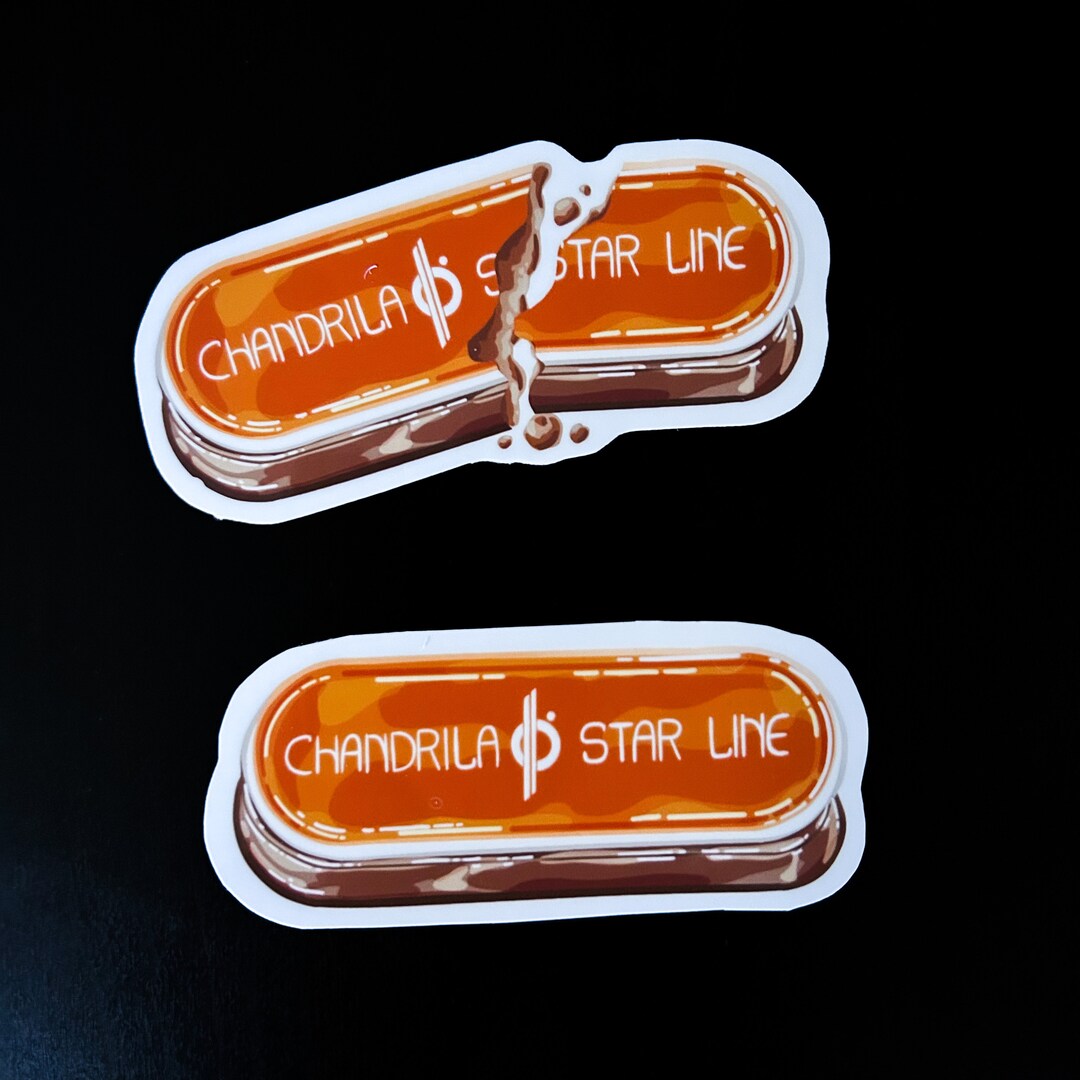 CSL Orange Cookie Sticker - Etsy