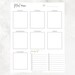 Meal Planner 8.5"x11" Printable, Weekly Food Planning, Shelf Cooking ...