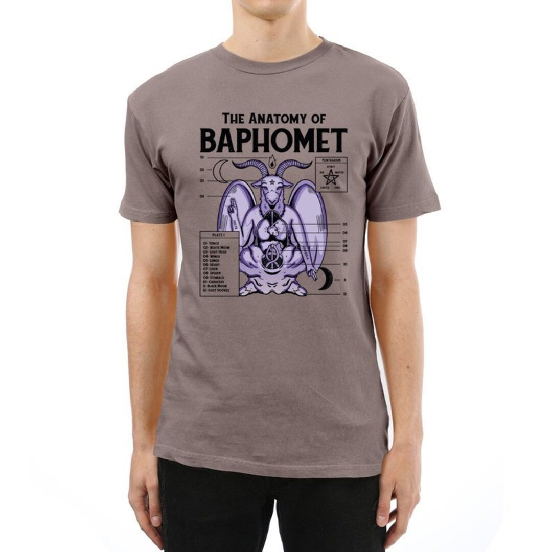 The Anatomy of Baphomet Solve Et Coagula Caduceus Satanic - Etsy