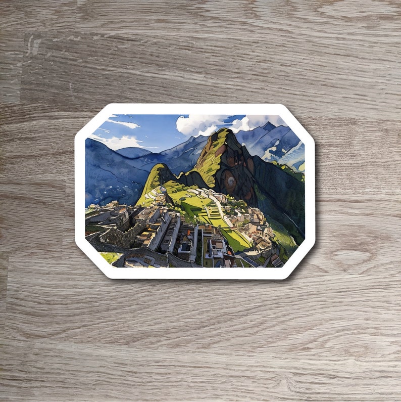 Travel to Peru Attractions Sticker Bundle, Machu Picchu, Ballestas ...
