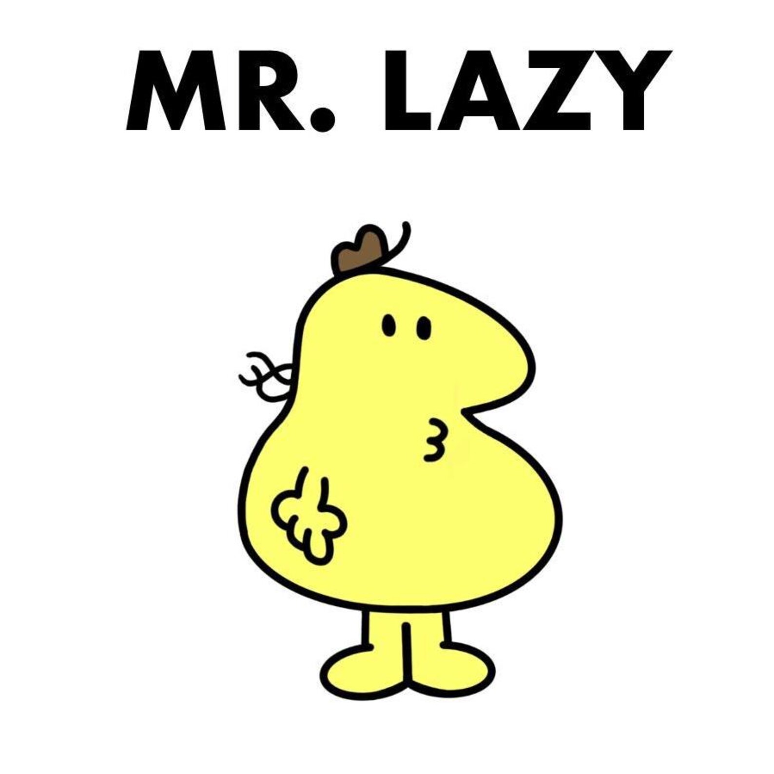 Charlie Dompler Mr. Men Sticker - Etsy