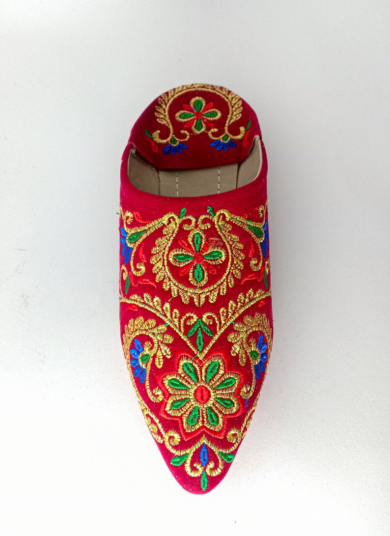Moroccan Handmade Slippers || Leather Unisex Babouches || Babouche ...