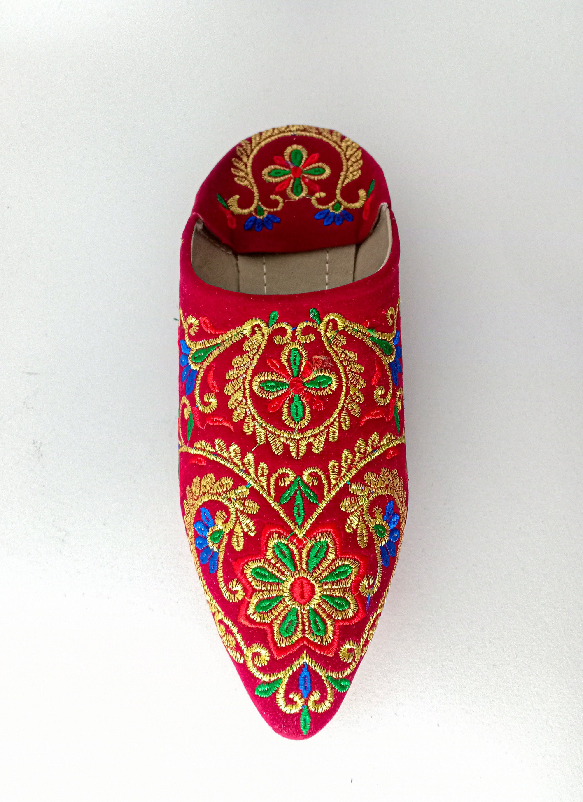 Moroccan Handmade Slippers || Leather Unisex Babouches || Babouche ...