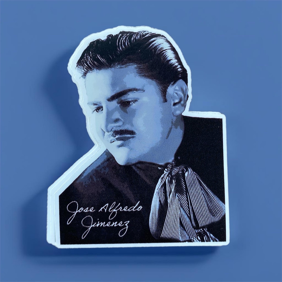 Jose Alfredo Jimenez Vinyl Sticker Decal, Mariachi Stickers, Latino ...