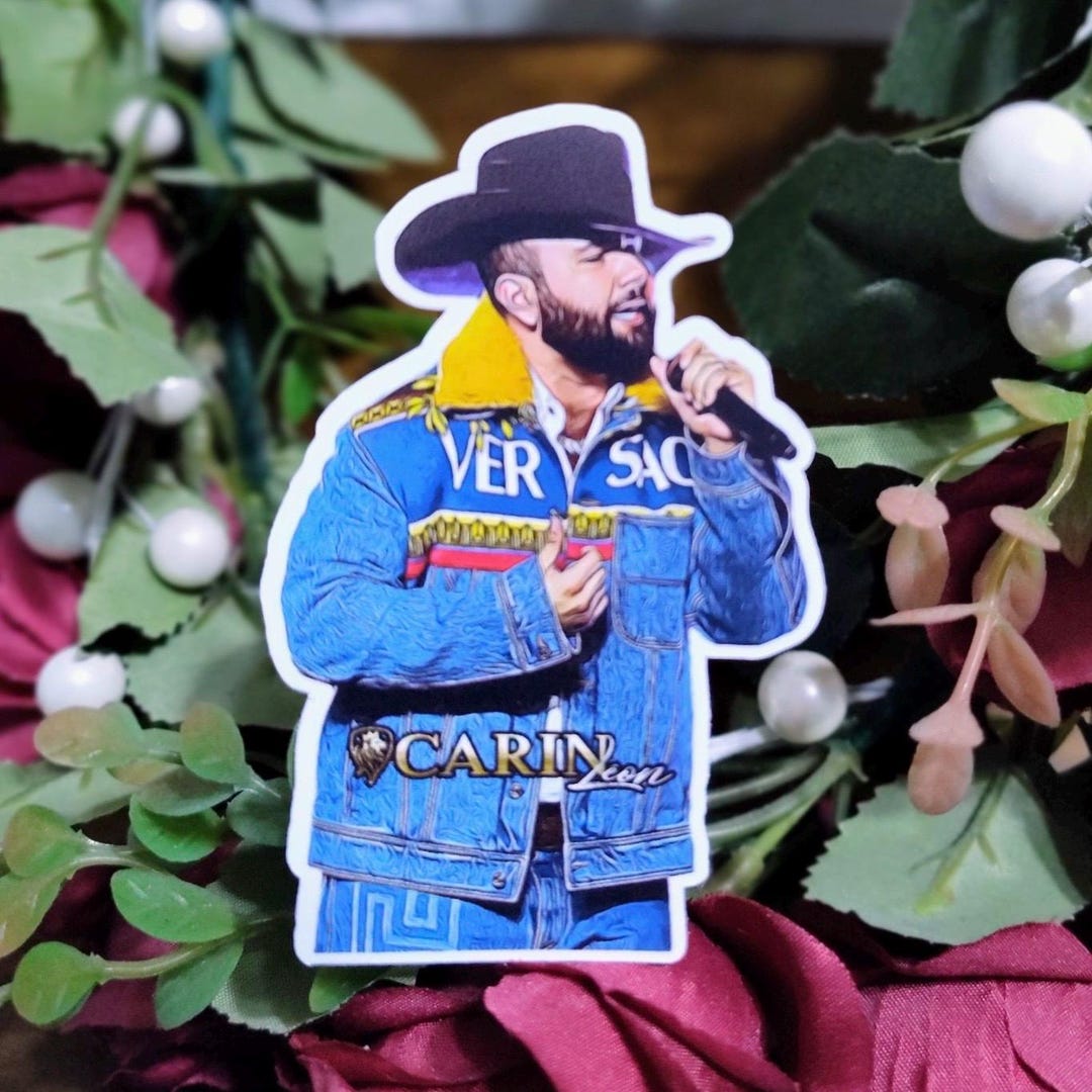 Carin Leon Vinyl Sticker Decal, Mexican Stickers, Latino Stickers ...