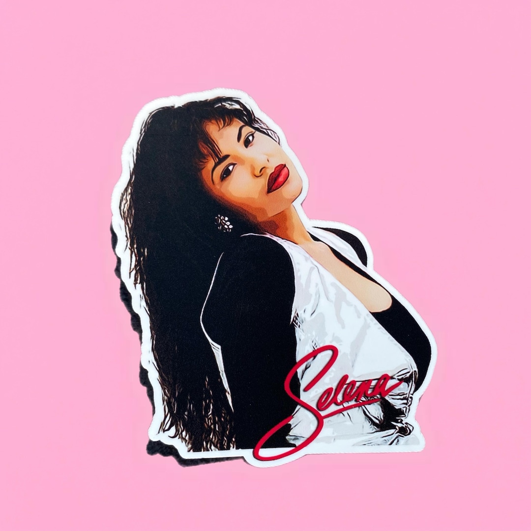Selena Quintanilla Vinyl Sticker Decal, Queen of Tejano Latina Sticker ...
