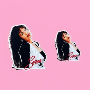 Selena Quintanilla Vinyl Sticker Decal, Queen of Tejano Latina Sticker ...