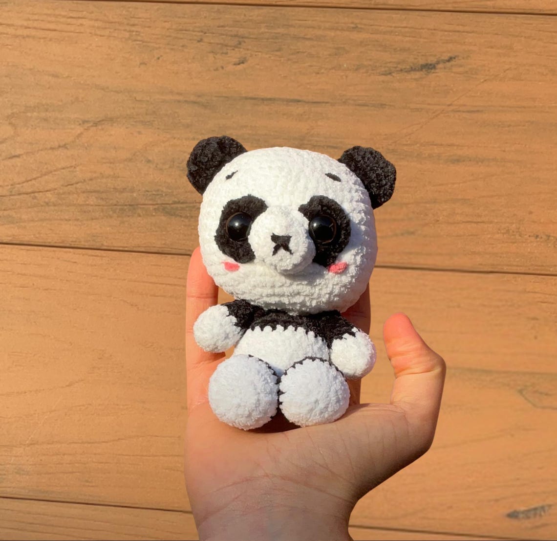 Peng the Panda Crochet Pattern Amigurumi Plush Toy Pattern DIY Crochet ...