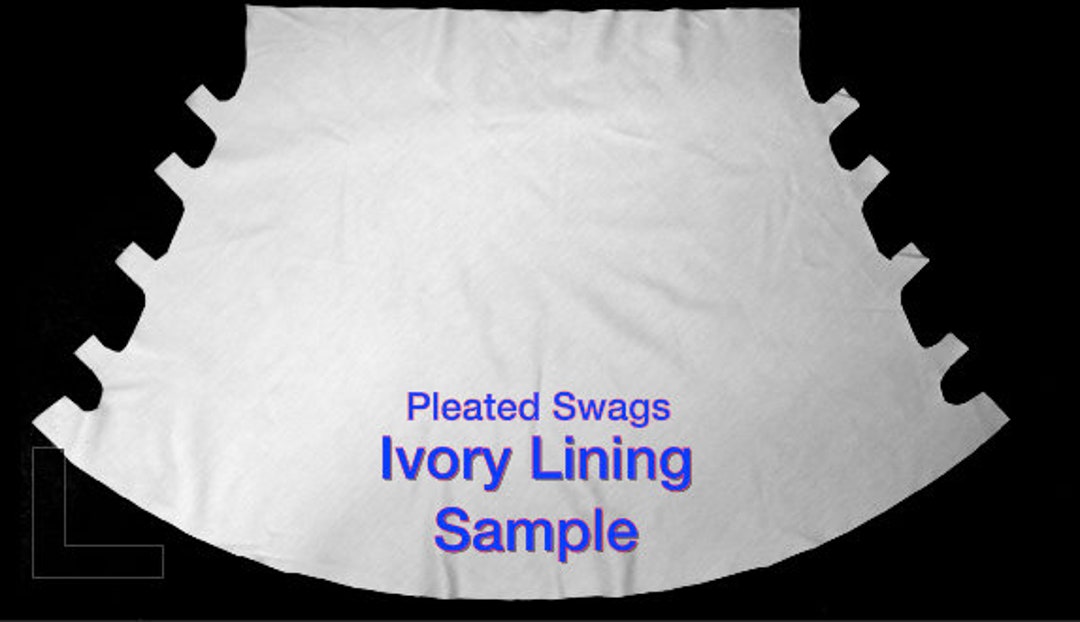 Custom-made Swags Pattern for Curtain | Make Your Own Swags | Swag ...