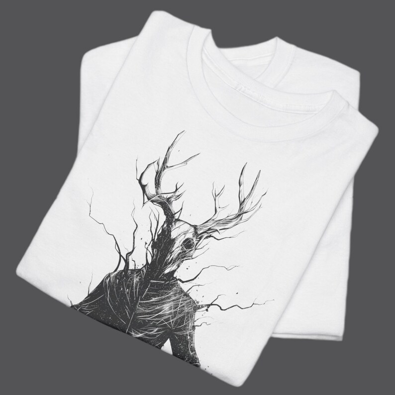 Weirdcore Wendigo Shirt, Gothic Clothes, Y2K Grunge, Goth Shirt ...