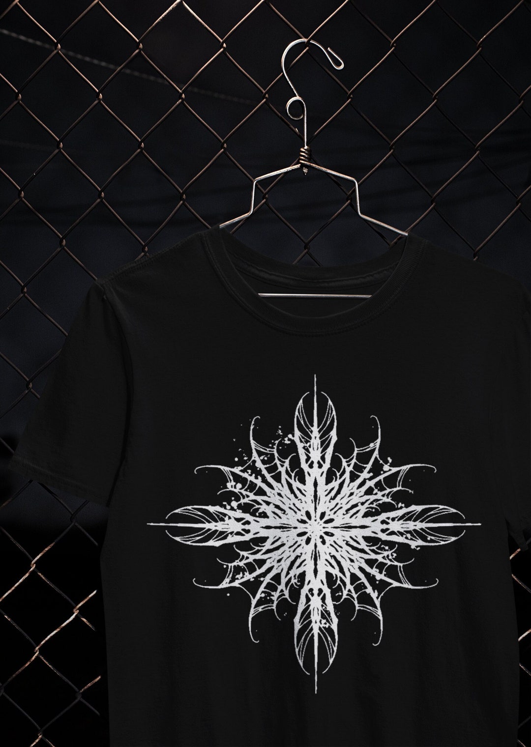 Cyber Sigilism T-shirt, Goth Clothes, Alt Clothing, Fairy Grunge ...