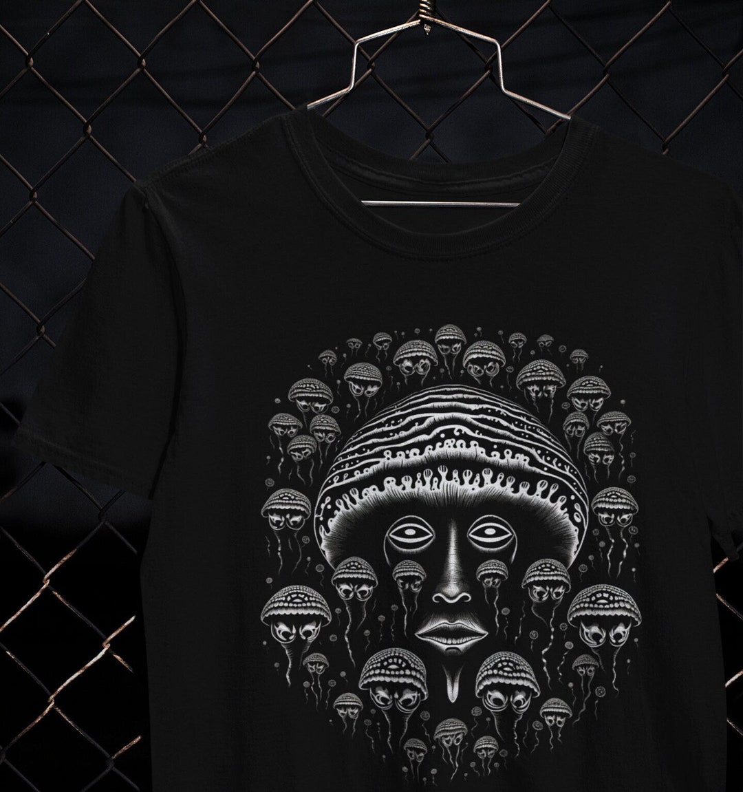 Psychedelic People T-shirt, Pastel Goth Clothing, Weirdcore T-shirt ...