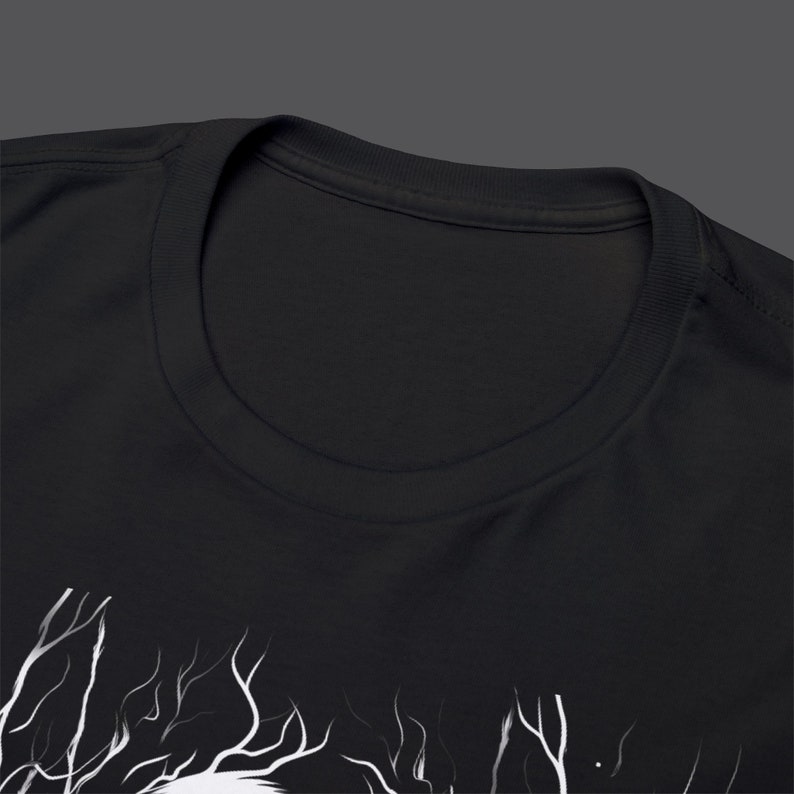 Creepy Woman T-shirt, Weirdcore, Psychedelic T-shirt, Embroidery Shirt ...