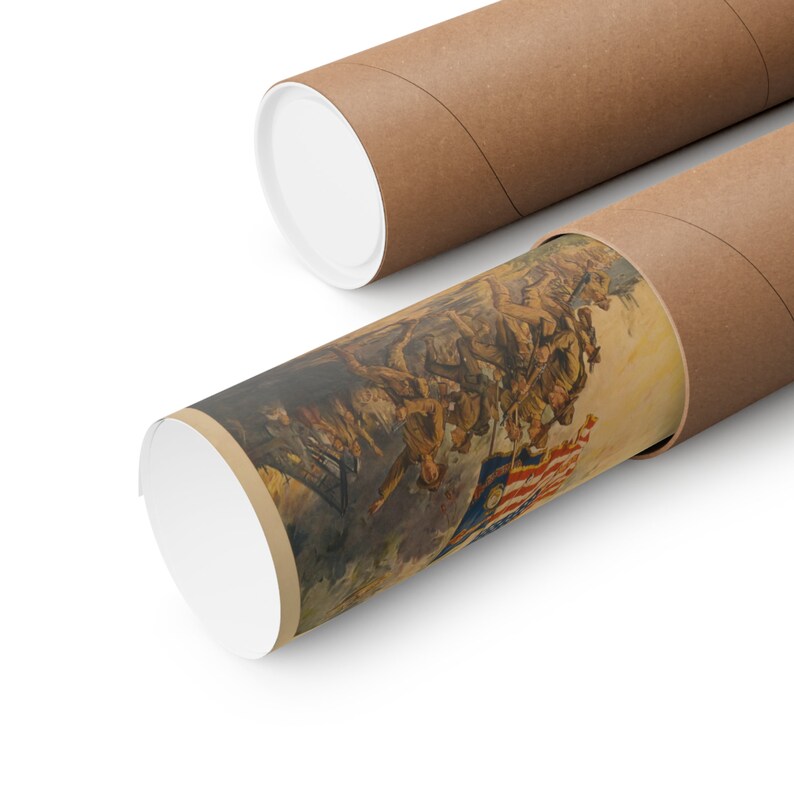 WW1 Vintage Poster us Marines First to Fight in - Etsy