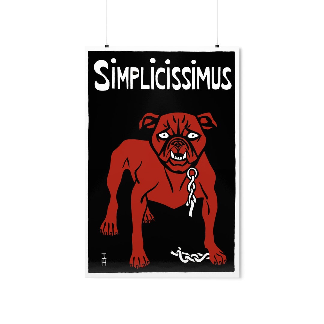 Simplicissimus (from 1897) Vintage Poster - Etsy