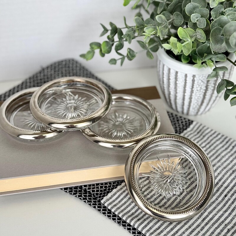 Crystal Coasters - Etsy