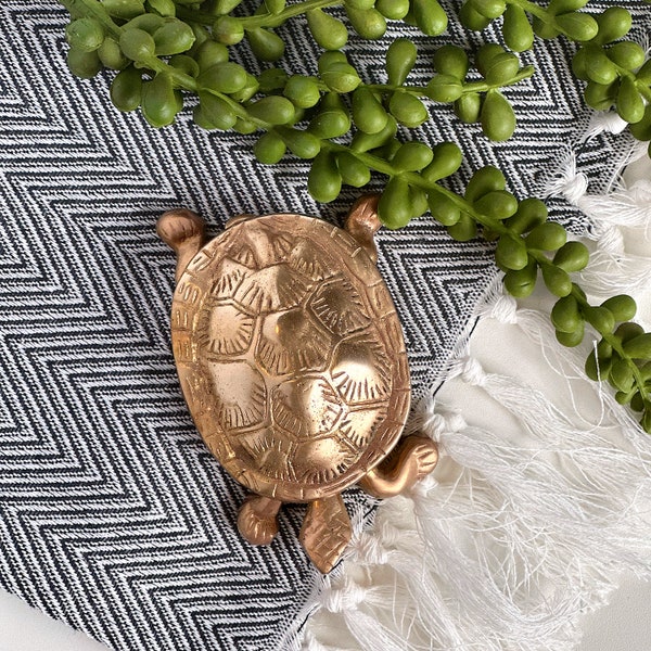 Brass Turtles - Etsy