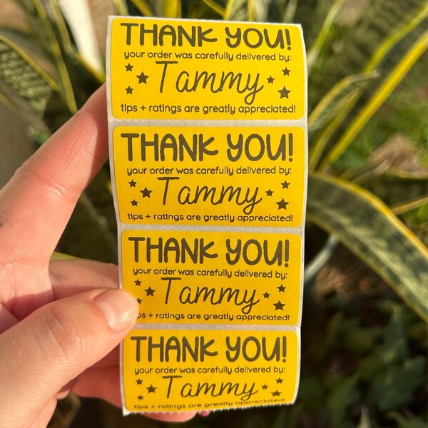 Set of 12 Doordash Delivery Sticker Set Grubhub Delivery Sticker Set ...