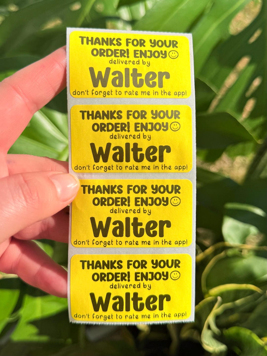 Personalized Delivery Driver Stickers • Doordash and Ubereats Driver ...