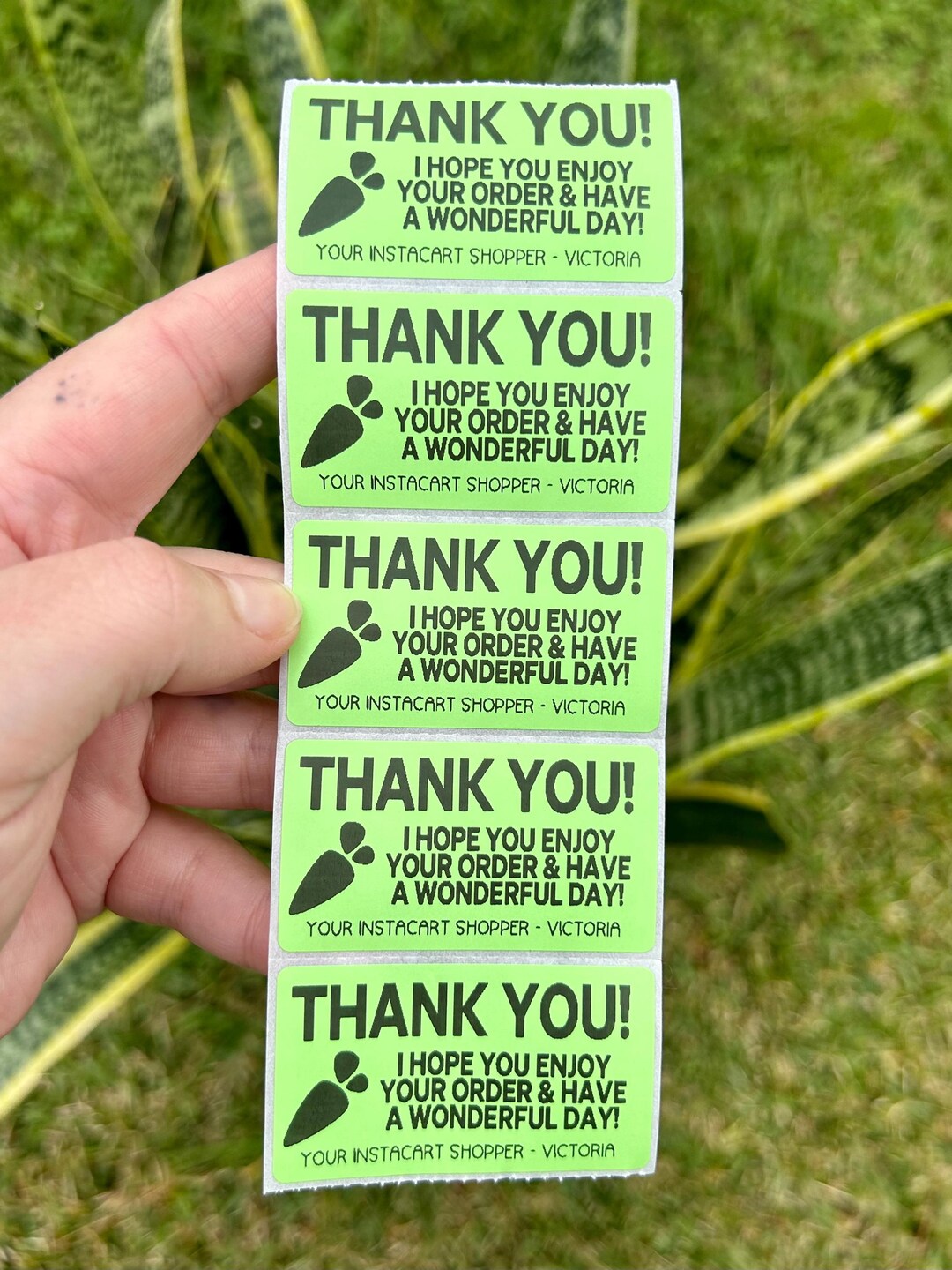 Personalized Instacart Stickers • Personal Shopper Stickers • Instacart ...