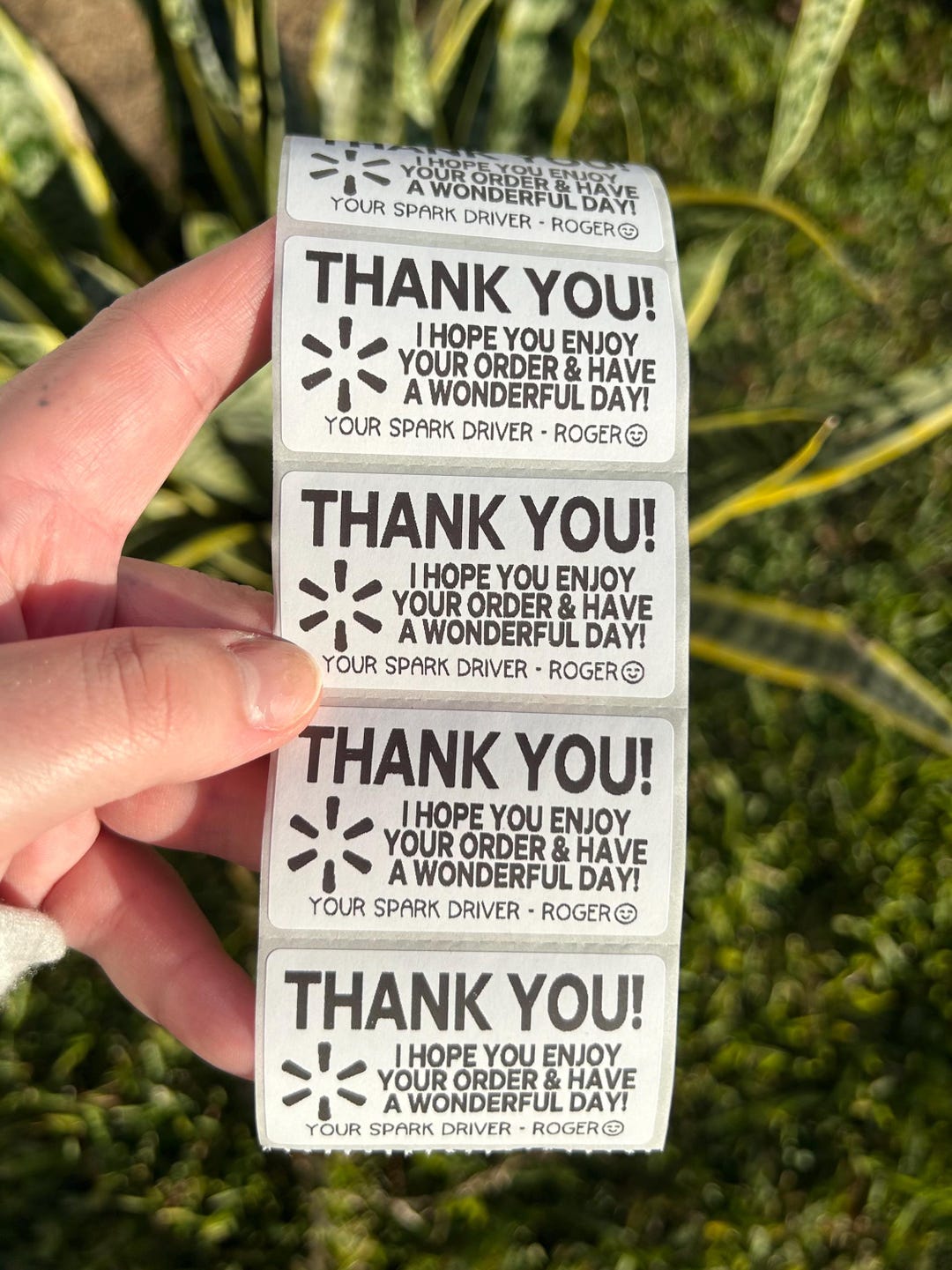 Personalized Spark Driver Stickers Spark Delivery Stickers Custom Spark ...