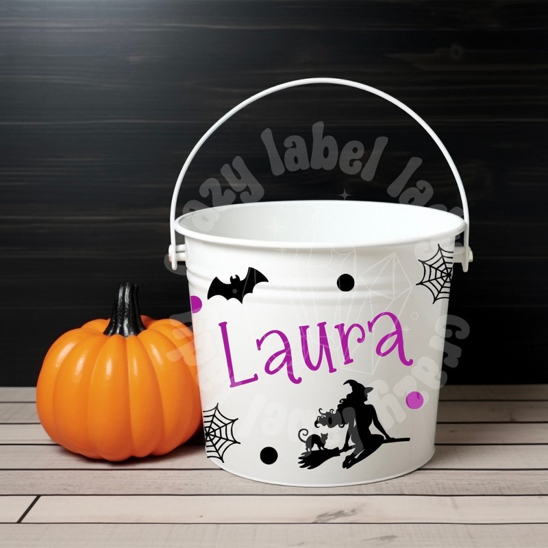 Halloween Bucket - Etsy