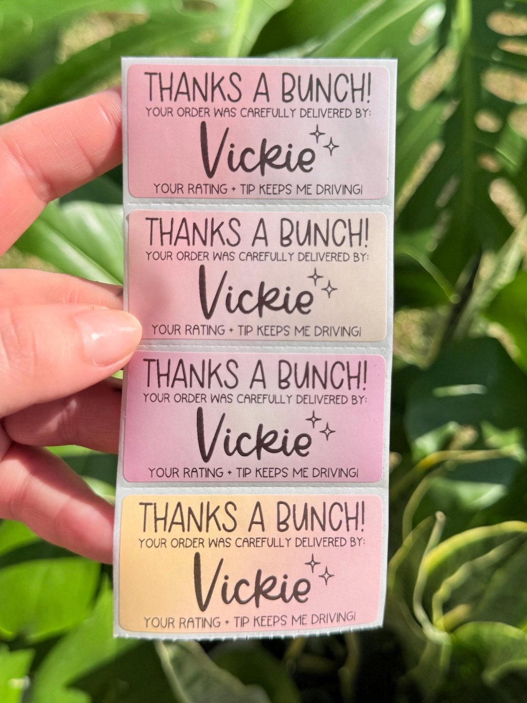 Personalized Delivery Driver Stickers • Doordash Driver Stickers ...