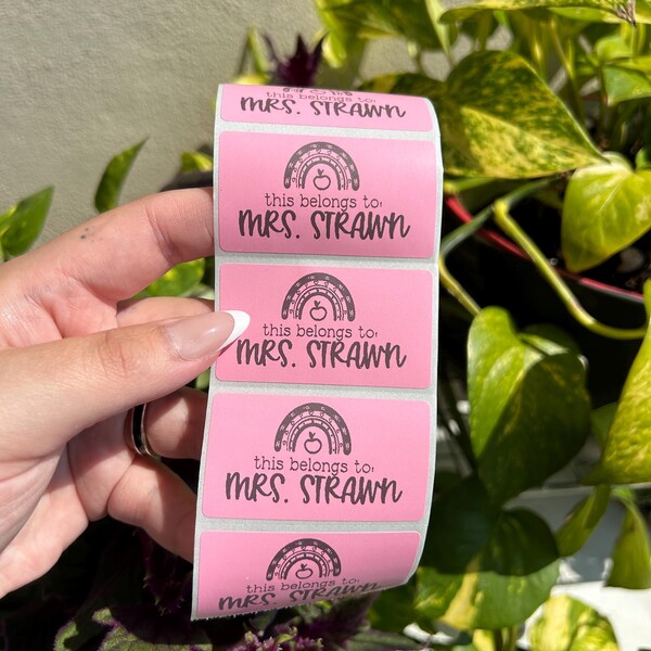 This Belongs to Stickers - Etsy