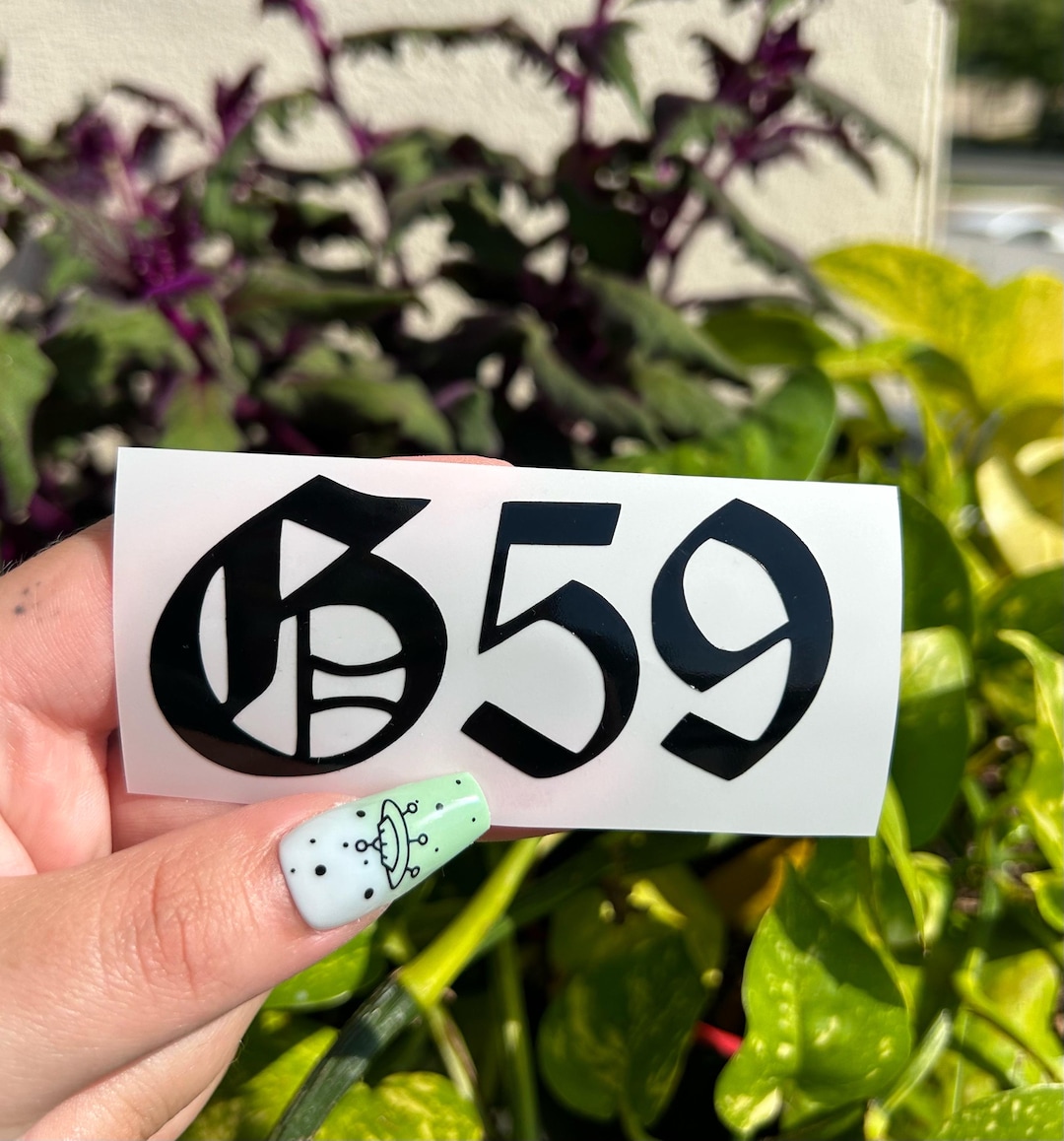 G59 Vinyl Decal Suicideboys Sticker Decal G59 Logo Sticker for Cars and Laptops Durable G59 ...