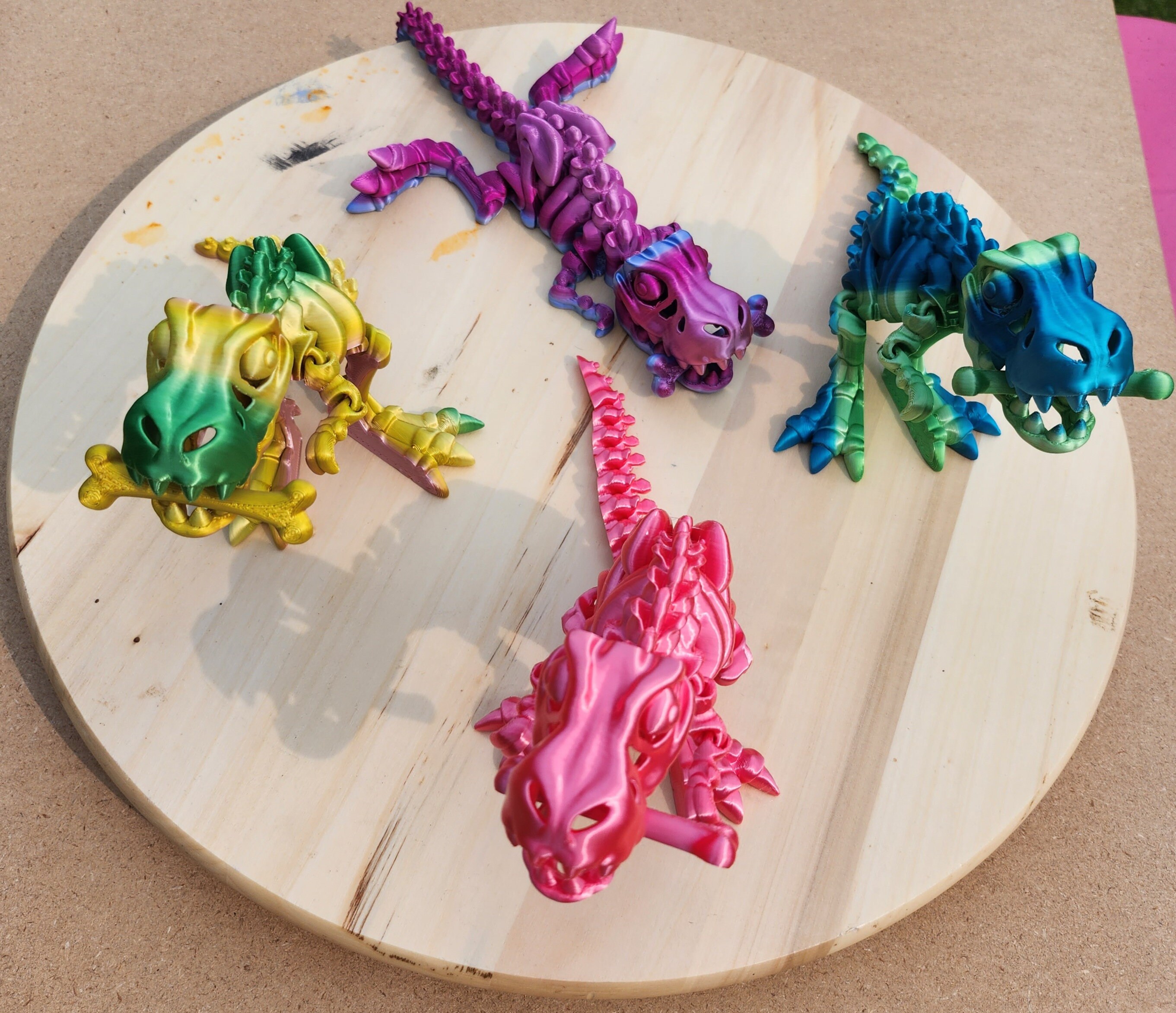 T-rex Fidget Toy by Flexi Factory - Etsy UK