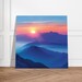Premium Matte Paper Poster, Sunrise Home Decor Wall Art, Realistic ...