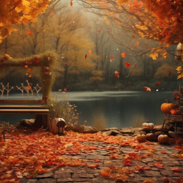 Autumn Photo Backdrops - Etsy