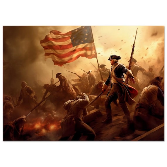 American Revolution Battle Paintings