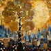 Incredible Gustav Klimt Inspired Landscapes in 5K! Set of 5. Print on ...
