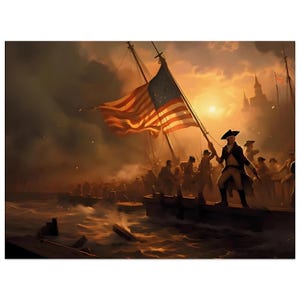 American Independence Landscape Museum Quality, Large Art Print ...