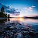 Lakeside Sunset and Twilight Backdrops in 5K! Set of 5, Digital ...