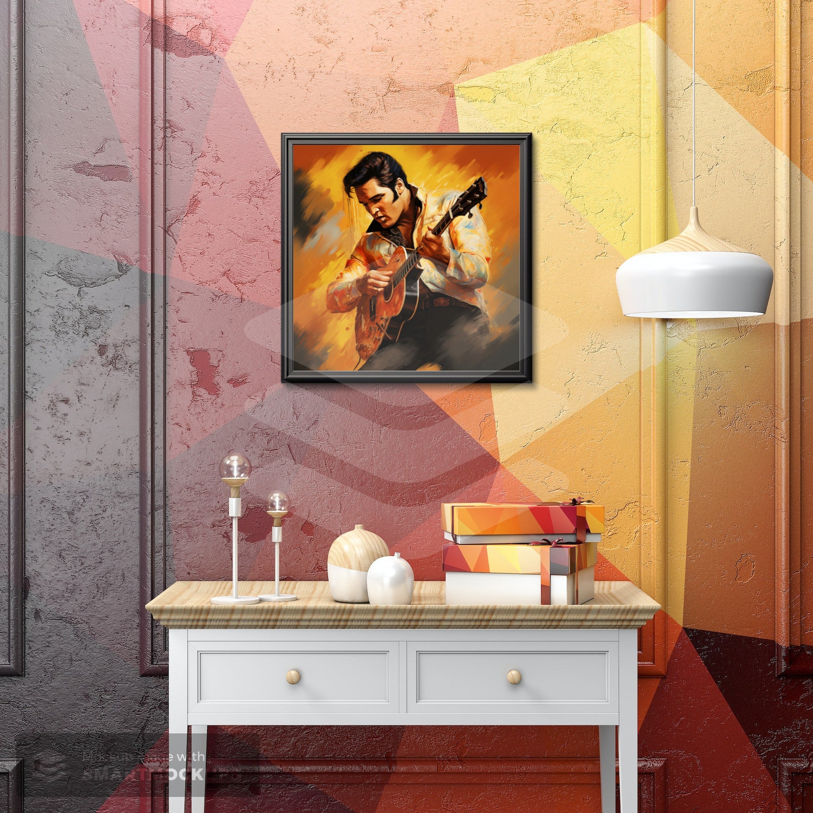 Elvis Presley Art Print - Museum Quality Materials, Elvis Wall Art ...