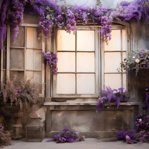 Beautiful, Lilac and Lavender Wedding Backdrops Set of 5 - Etsy