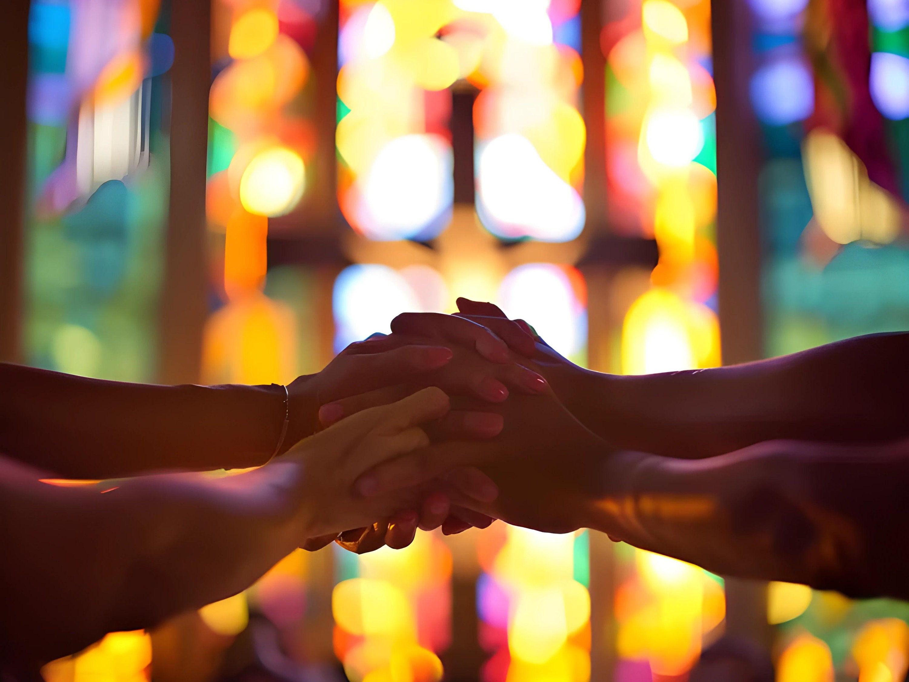 Set of 5 in 5K Christian Worship Digital Media Backdrops. Unity in ...