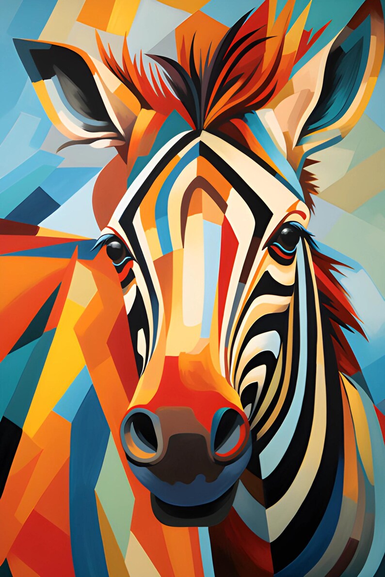 Unique African Animal Prints Set, 5 Stunning 5K Art Pieces, Vibrant ...