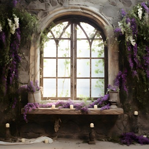 Beautiful, Lilac and Lavender Wedding Backdrops Set of 5 - Etsy