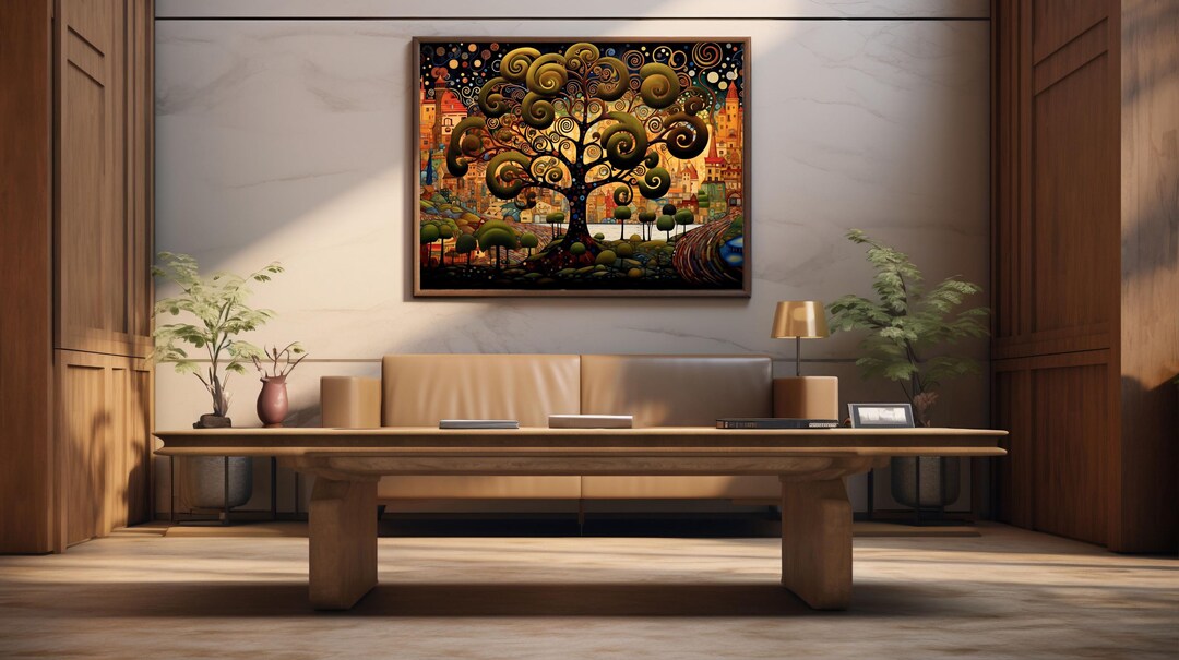 Gustav Klimt Tree of Life Poster - Museum Quality Archival Print ...
