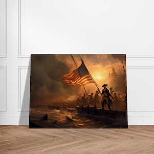 American Independence Landscape Museum Quality, Large Art Print ...